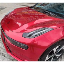 Super Gloss Liquid Ruby Red Car Vinyl Wrap