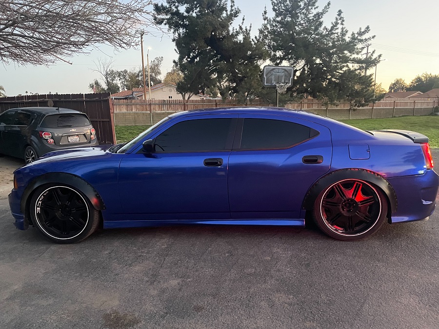 Gloss Metallic Deep Blue Car Wrap Feedback From Andres Lopez ...