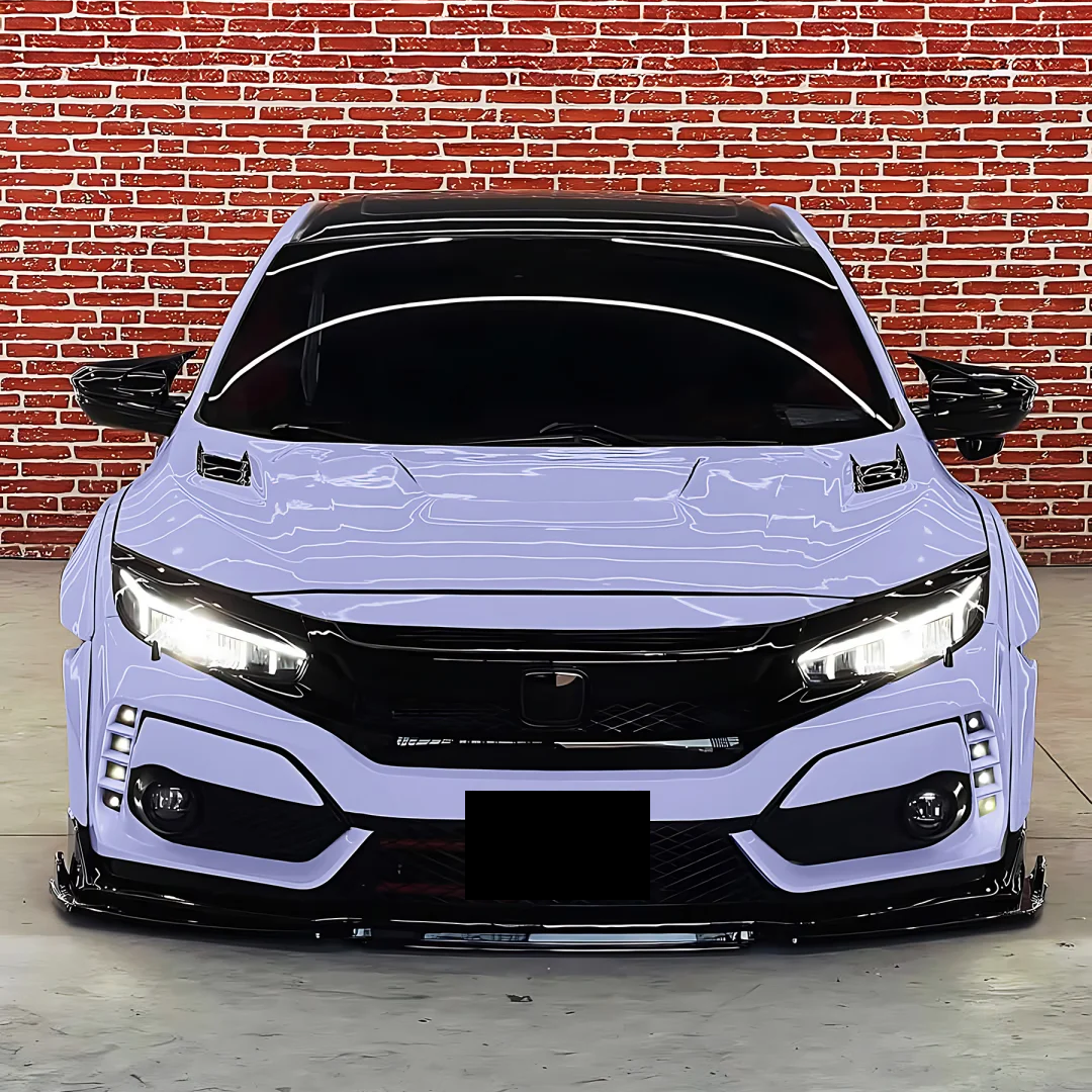 Honda Super Gloss Periwinkle Car Vinyl Wrap