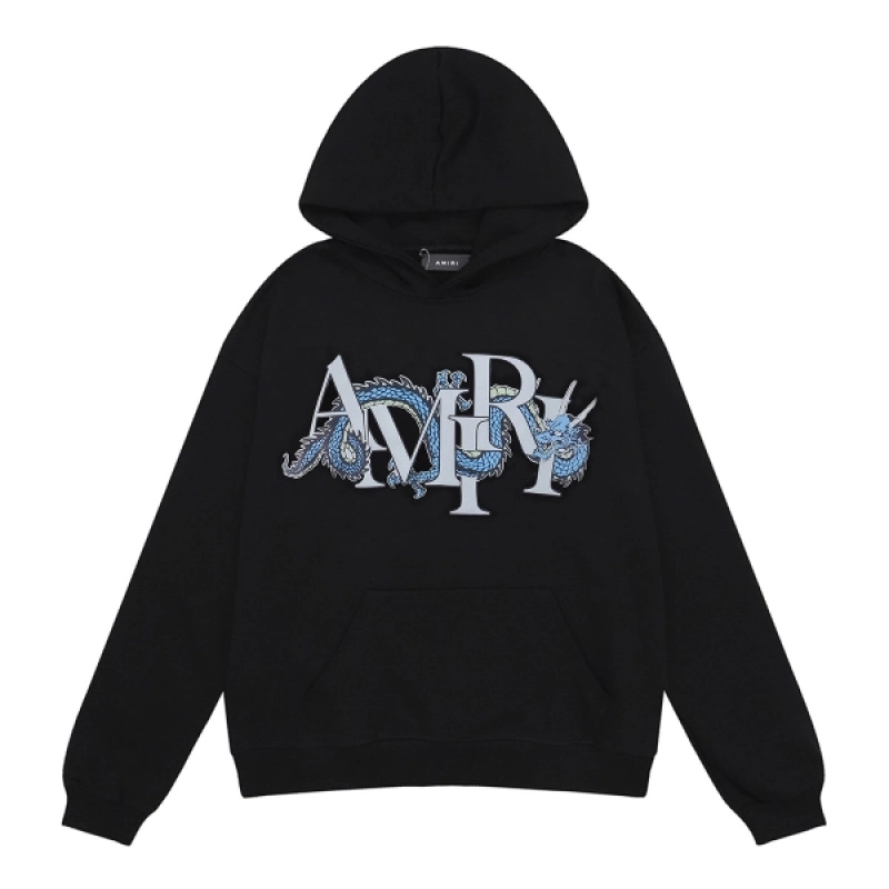 Best AMIRI CNY Dragon Hoodie #9238 Black/White Reps & Replica - Stockx ...