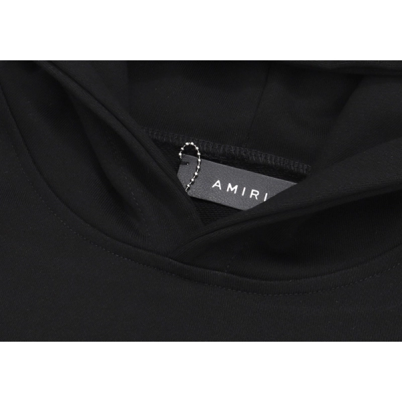 Best AMIRI Core Logo Hoodie #9201 Black/White Reps & Replica - Stockx Kicks