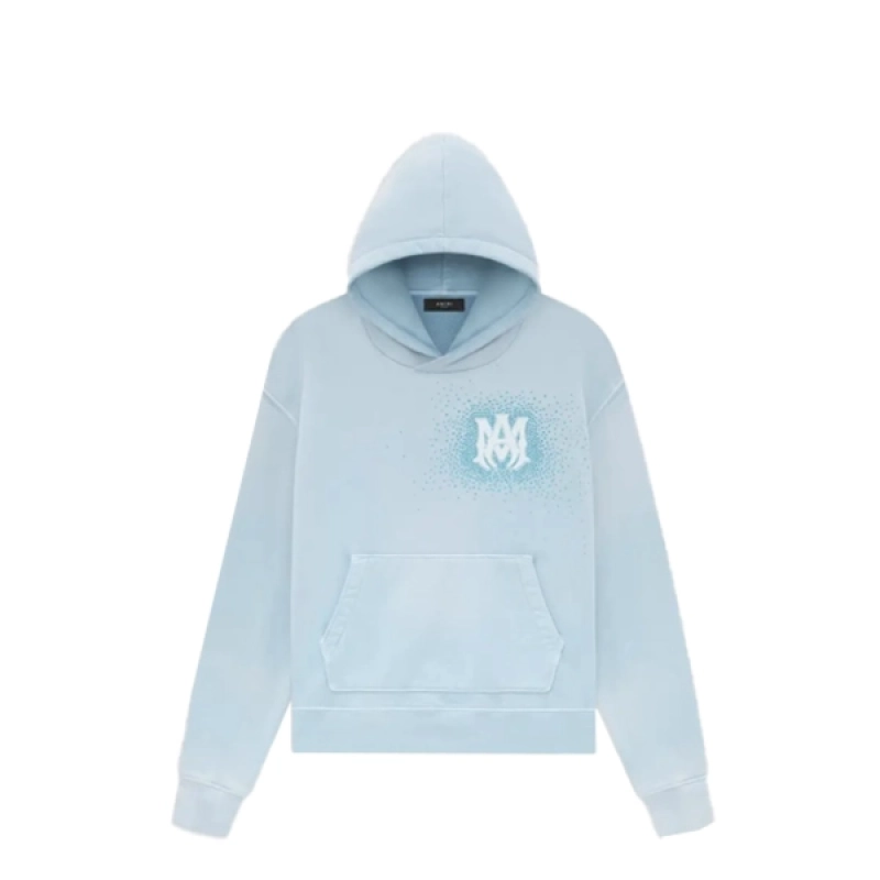 Best Amiri Crystal Burst Hoodie Ashley Blue Reps & Replica - Stockx Kicks