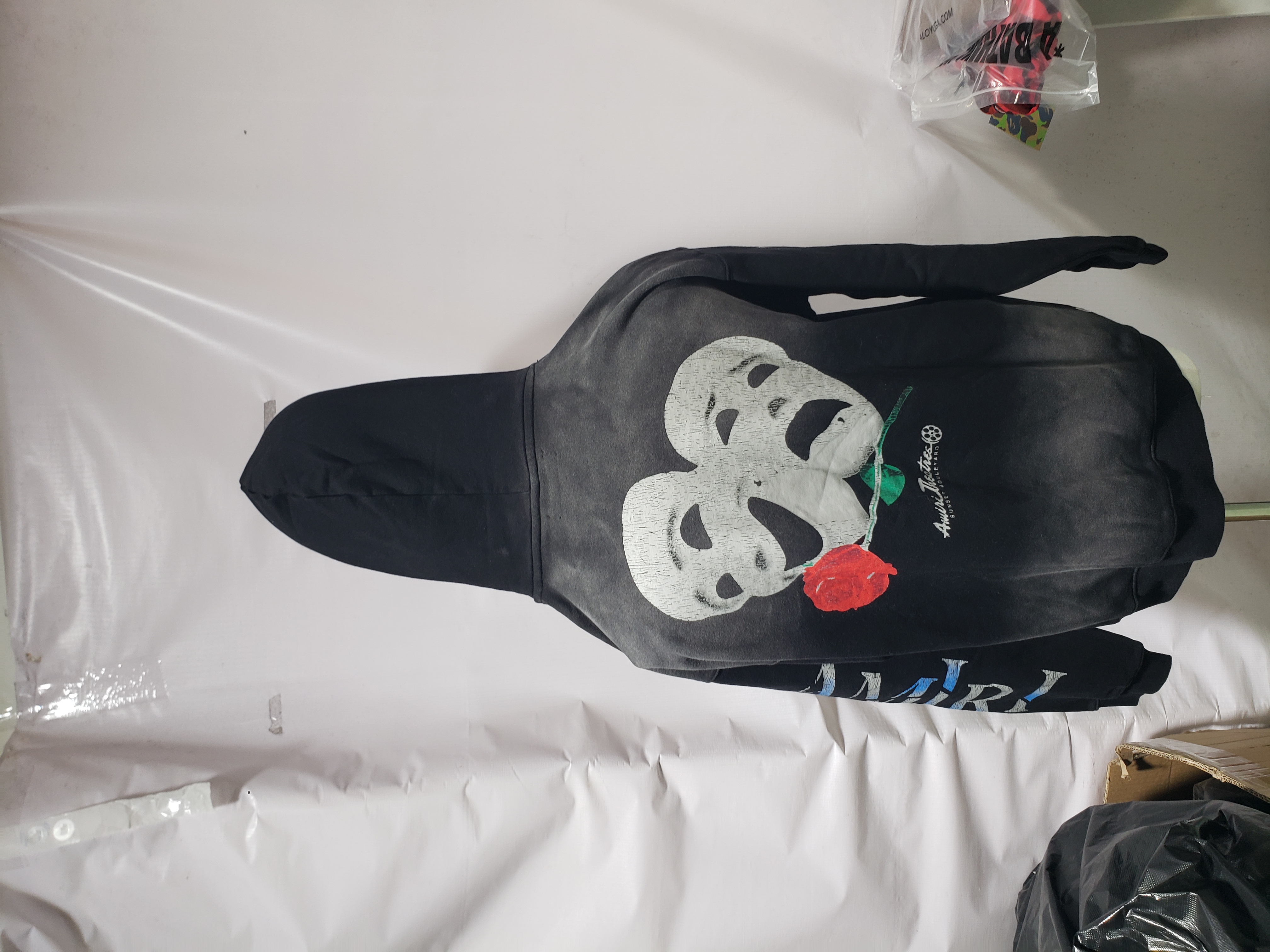 Replica Clothing QC Photos：AMIRI Theatre Masks Hoodie #5883 - Stockx Kicks