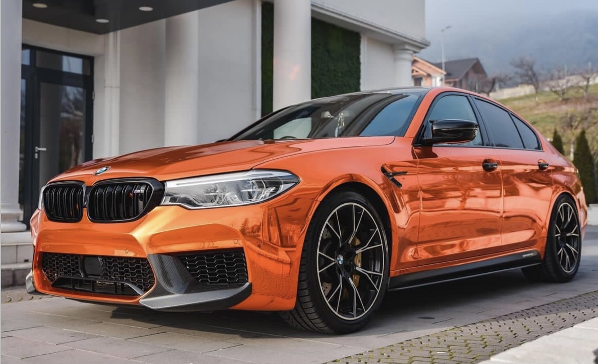 Best Orange Car Wrap For Sale | Orange Wraps For Vehicles - ALUKOVINYL