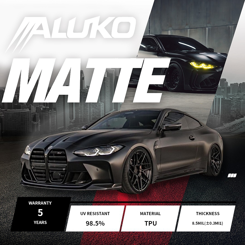 Matte PPF| Matte Paint Protection Film -Alukovinyl