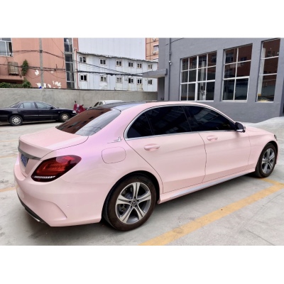 Metallic Pink Vinyl Wrap | Light Pink Car Wraps