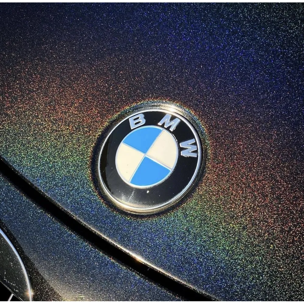 Rainbow Black Metallic Vinyl Wrap| Glossy Rainbow Black Car Wrap