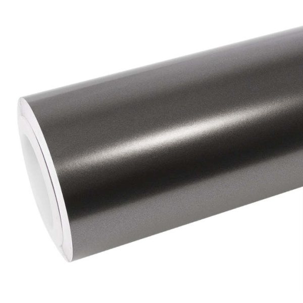 matte dark grey vinyl wrap | cool matte grey wrap car