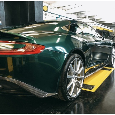 Gloss Dark Green Metallic Car Wrap| British Midnight Green Vinyl Wraps