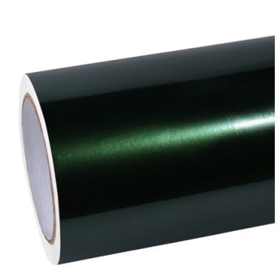 Metallic Emerald Green Vinyl Wrap| Gloss Green Car Wrap ALUKOVINYL