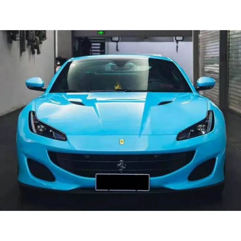 Cool Gloss Sky Blue Vinyl Wrap | Gloss Light Blue Car Wrap