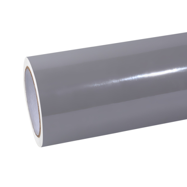 Gloss Light Nardo Grey Vinyl Wrap| Glossy Nardo Grey Wraps ALUKOVINYL