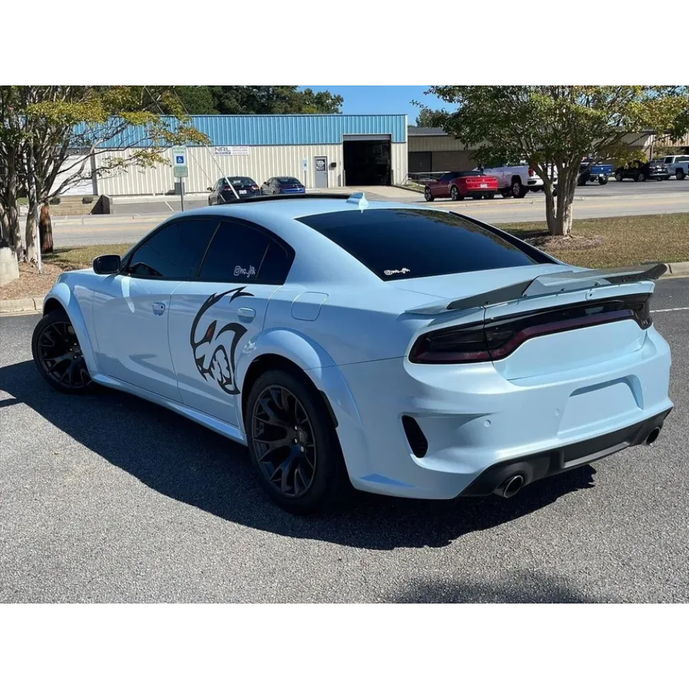 Gloss Macaron Jazz Blue Car Wrap | Metallic Macaron Jazz Blue Vinyl Wraps