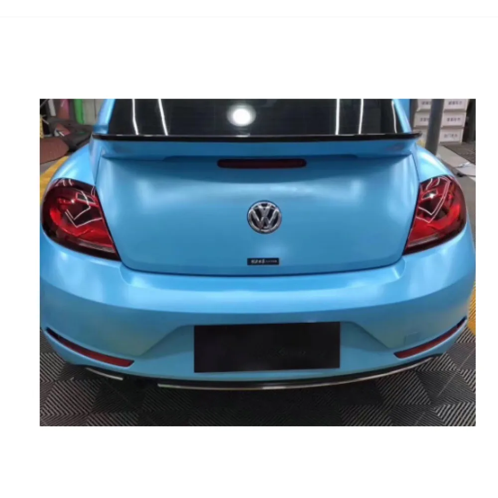 Best Matte Metallic Sky Blue Vinyl Wrap | Metallic Sky Blue Car Wraps