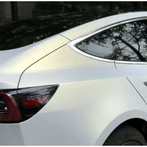 Matte White Gold Pearl Vinyl Wrap| White Gold Chameleon Car Wraps