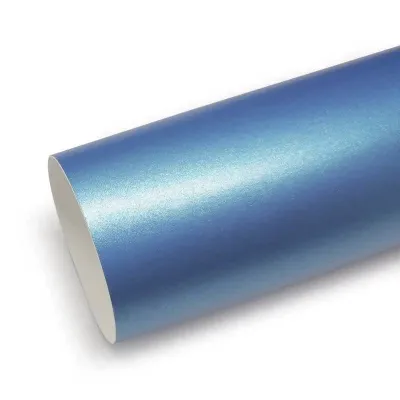Matte Metallic Sky Blue Vinyl Wrap| Matt Blue Car Wraps ALUKOVINYL