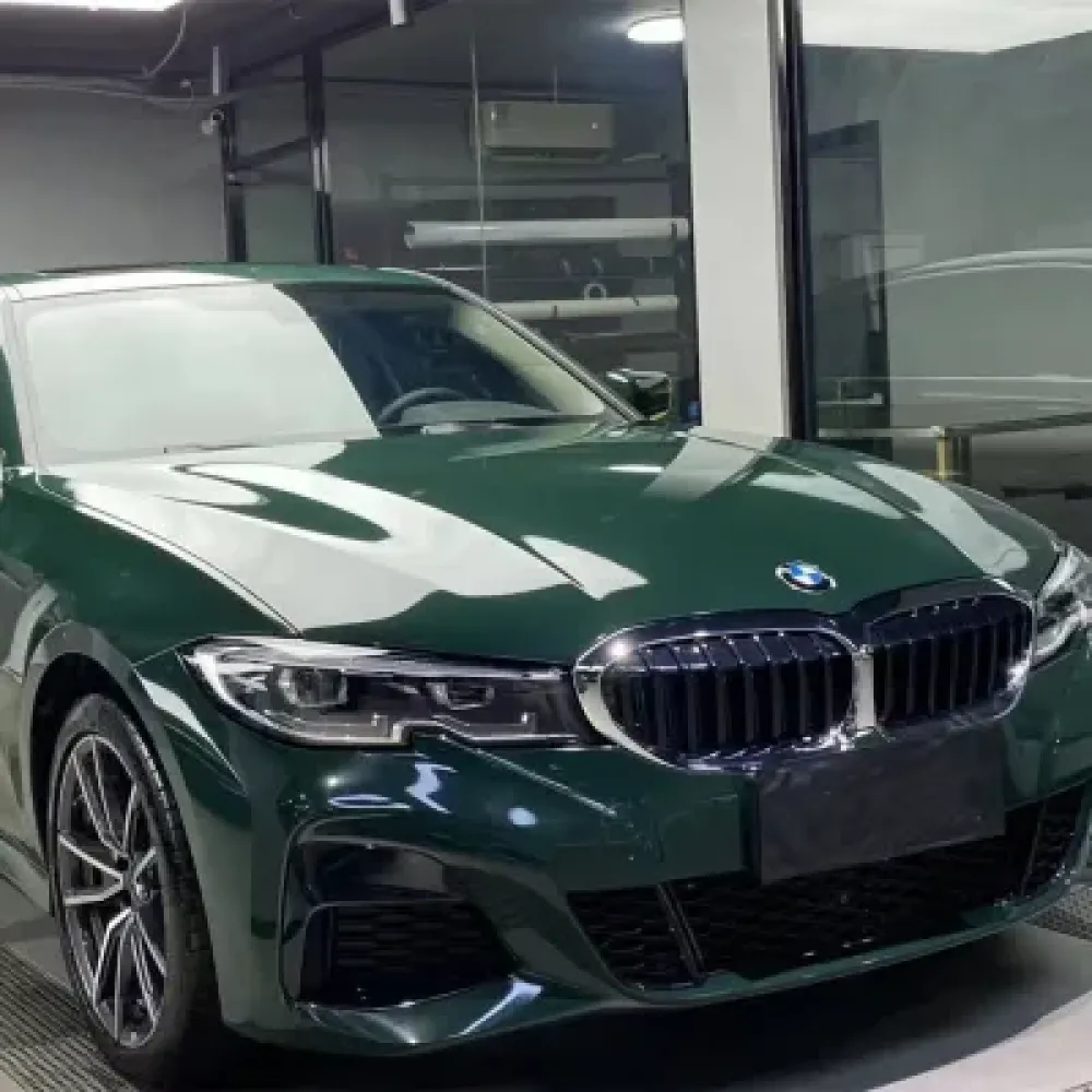 Best Gloss Midnight Green Car Wrap | Midnight Green Vinyl Wraps ...