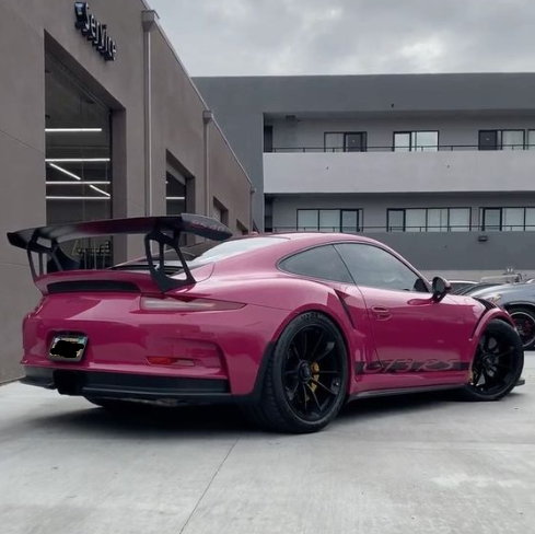 Best Gloss Ruby Star Red Wrap | Ruby Star Vinyl Wraps - ALUKOVINYL