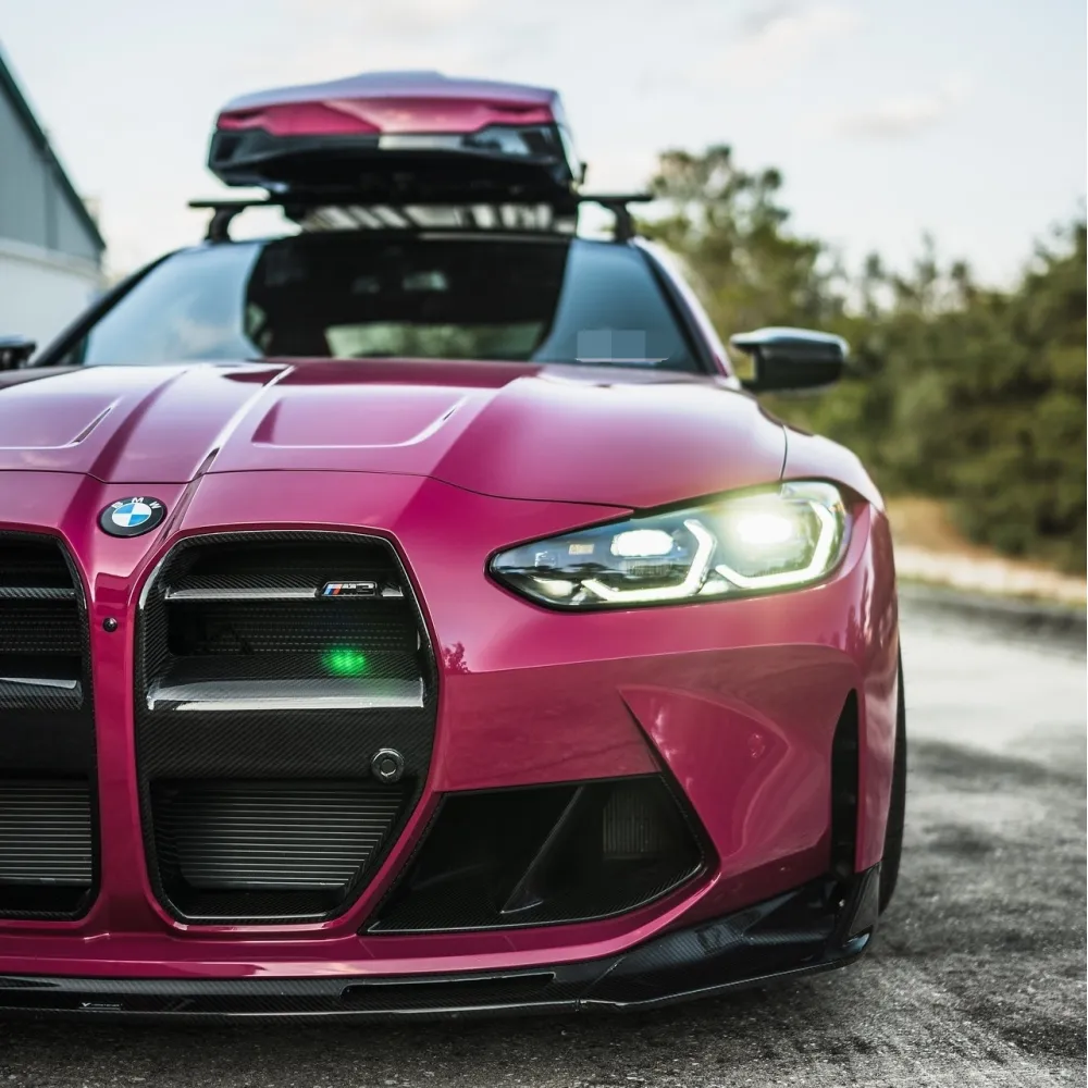 Best Gloss Ruby Star Red Wrap | Ruby Star Vinyl Wraps - ALUKOVINYL