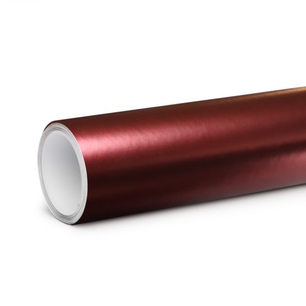Matte Metallic Wine Red Car Vinyl Wrap| Matte Wine Red Car Wrap