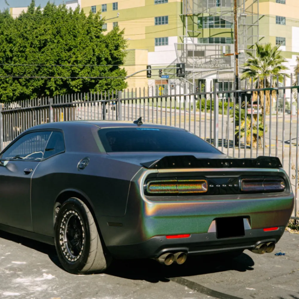 Best Matte Rainbow Grey Car Wrap | Metallic Rainbow Grey Vinyl Wraps