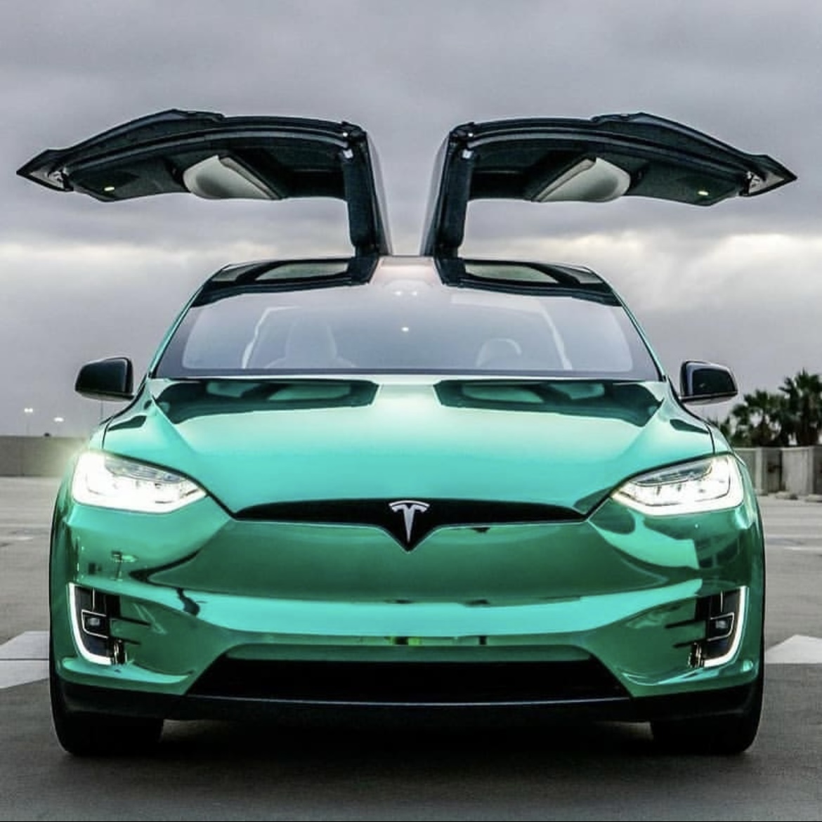 Chrome Mirror Mint Green Vinyl Wrap|Green Chrome Car Wraps alukovinyl