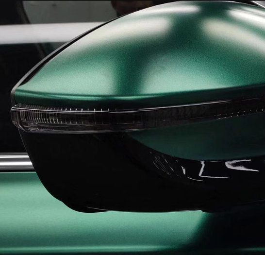 Matte Emerald Green Car Wrap | Metallic Emerald Green Vinyl - ALUKOVINYL