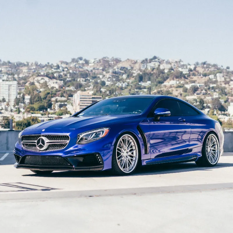 Best Gloss Blueberry Car Wrap | Metallic Blueberry Vinyl Wraps