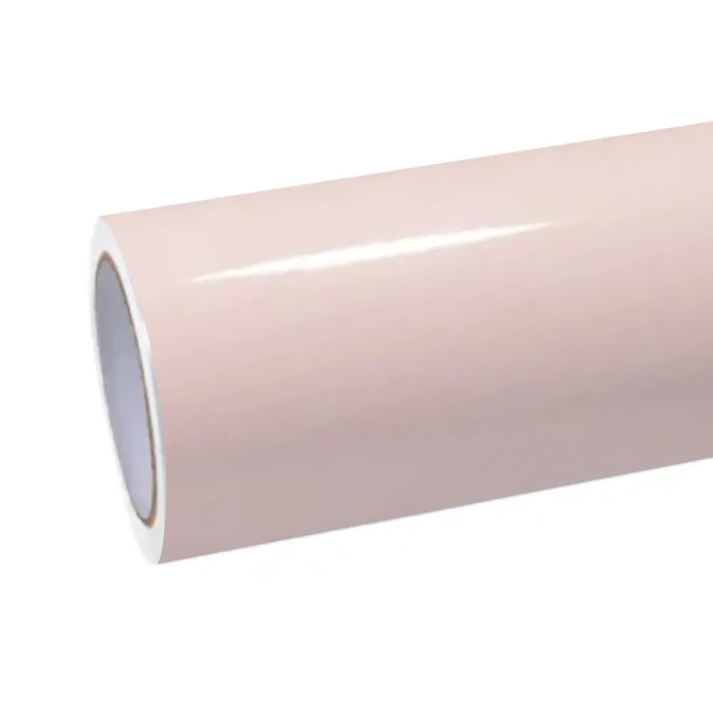 Glossy Light Pink Vinyl Wraps| Gloss Light Pink Car Wrap Alukovinyl