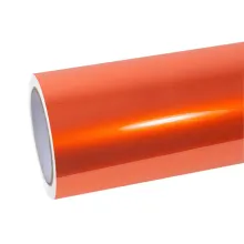 Super Gloss Fiery Orange Vinyl Wrap|Glossy Fiery Orange Car Wrap aluko