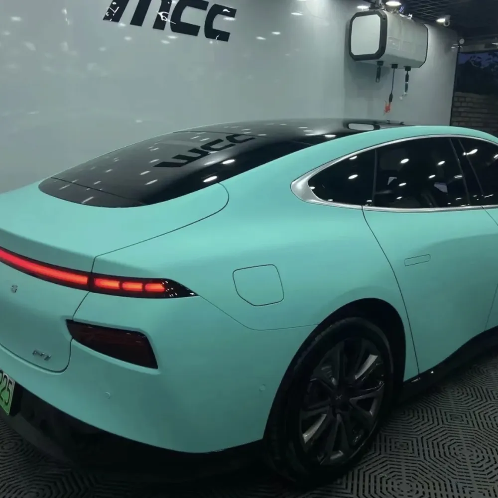 Best Matte Tiffany Blue Car Wrap | Matte Tiffany Blue Vinyl Wraps