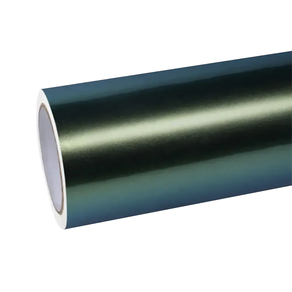 Cool Matte Chameleon Green Car Wrap | Metallic Matte Chameleon Green Vinyl