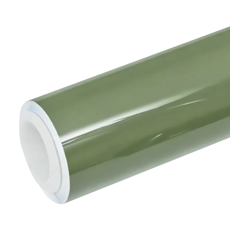 Best Gloss Army Green Wrap | Army Green Vinyl Wraps - ALUKOVINYL