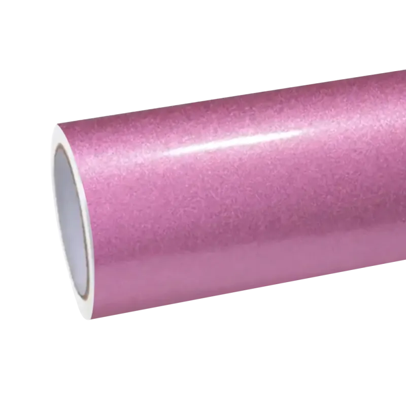 Gloss Pink Glitter Car Wrap | Metallic Sparkle Pink Vinyl Wraps ...
