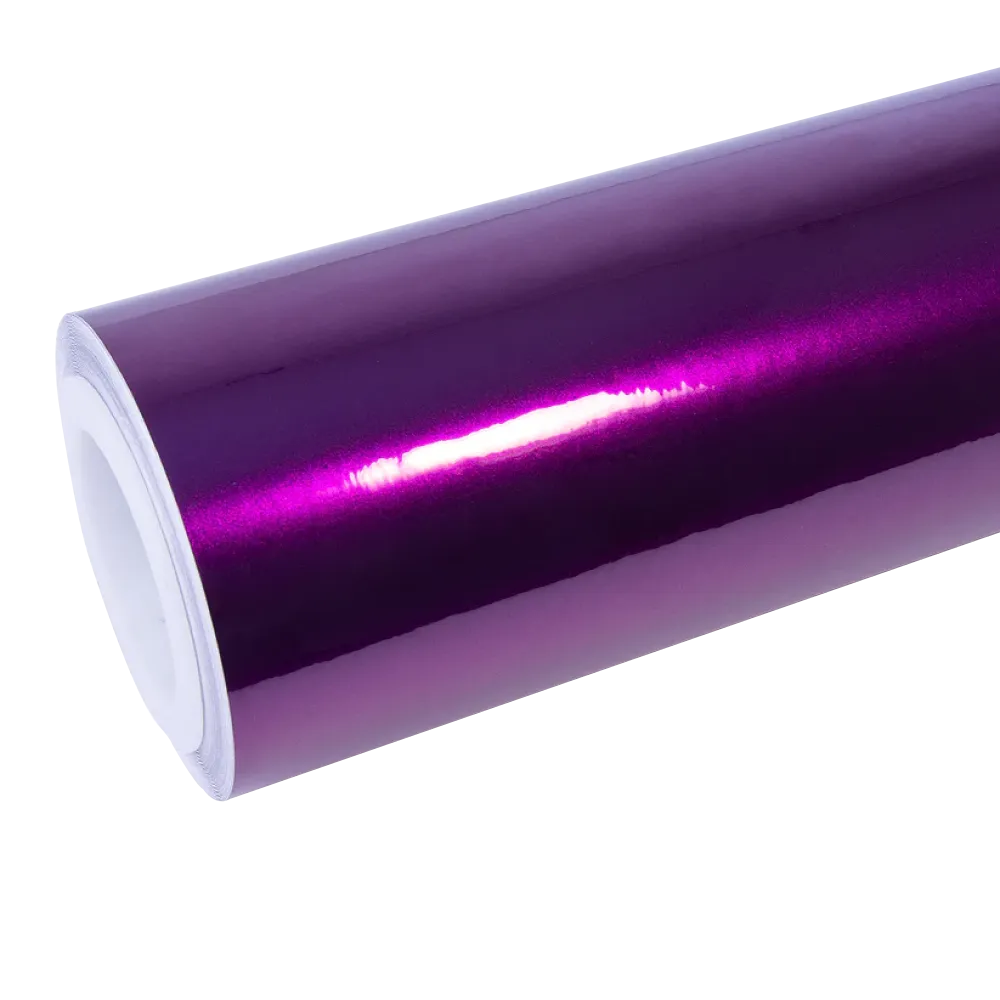 Super Gloss Purple Metallic Vinyl Wrap|Metallic Purple Car Wraps