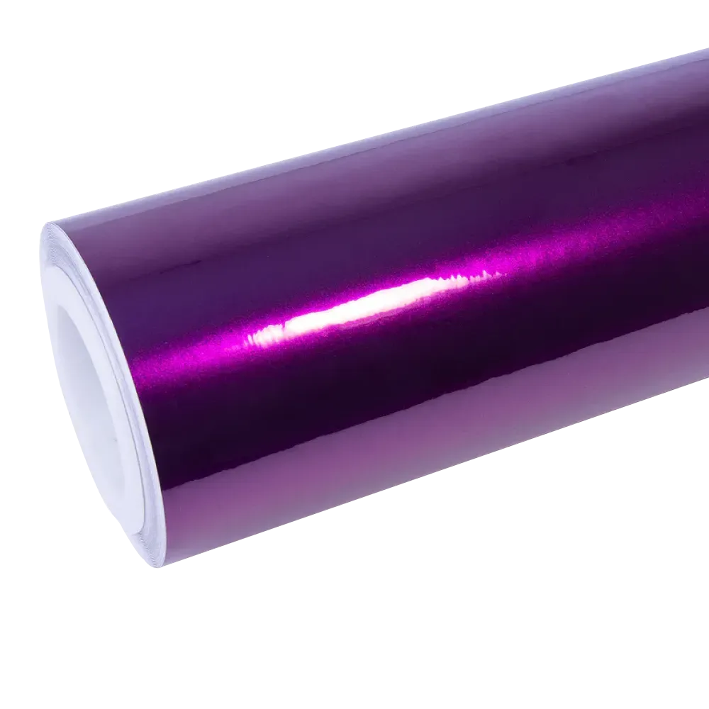 Super Gloss Purple Metallic Vinyl Wrap|Metallic Purple Car Wraps