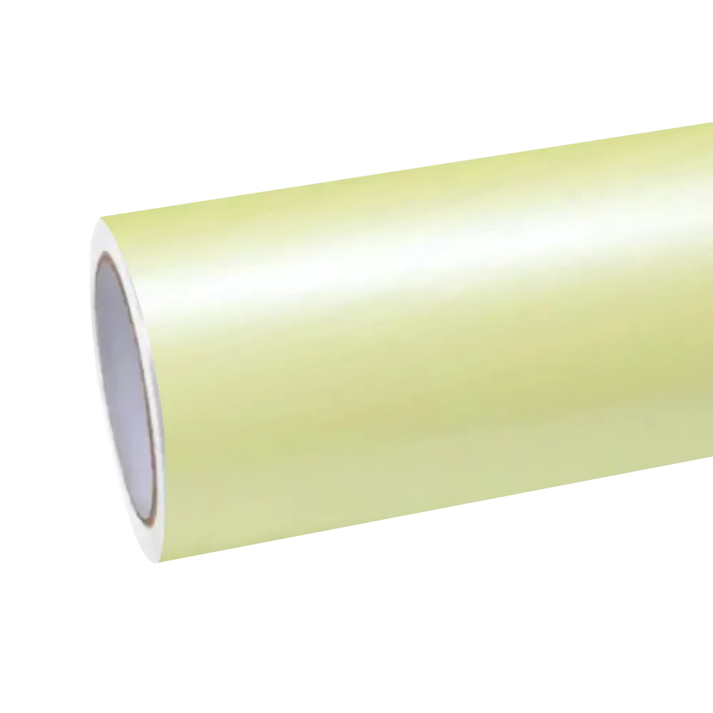 Gloss Light Yellow Vinyl Wrap | Light Yellow Car Wraps - ALUKOVINYL