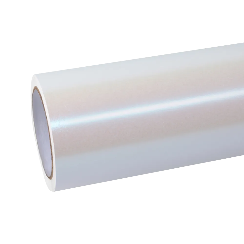 Gloss Diamond Blue White Car Wrap | Metallic Diamond Blue White Vinyl Wraps