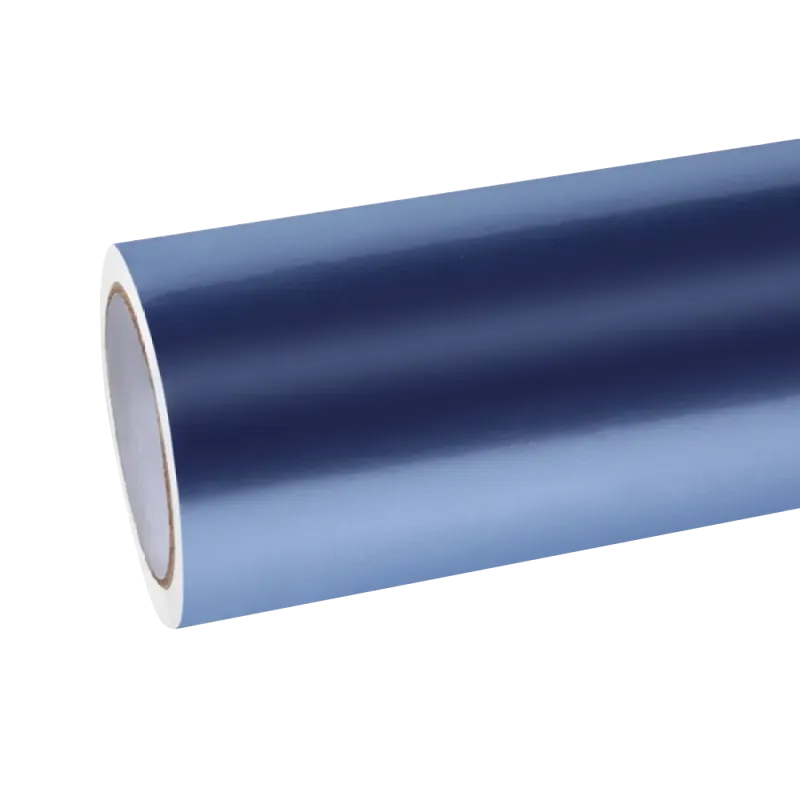 Gloss Steel Blue Car Wrap | Steel Blue Vinyl Wraps - ALUKOVINYL
