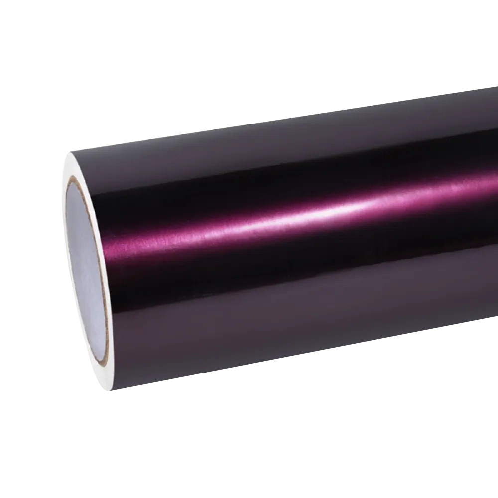 Gloss Midnight Red Wrap | Metallic Midnight Red Vinyl Wraps - ALUKOVINYL