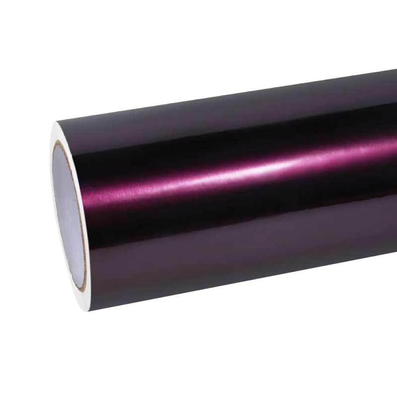 Gloss Midnight Red Wrap | Metallic Midnight Red Vinyl Wraps - ALUKOVINYL