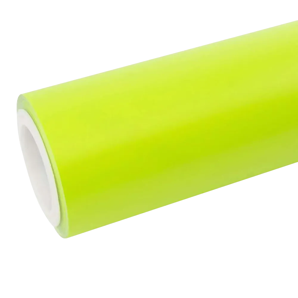 Best Matte Fluorescent Yellow Car Wrap | Fluorescent Yellow Vinyl Wraps