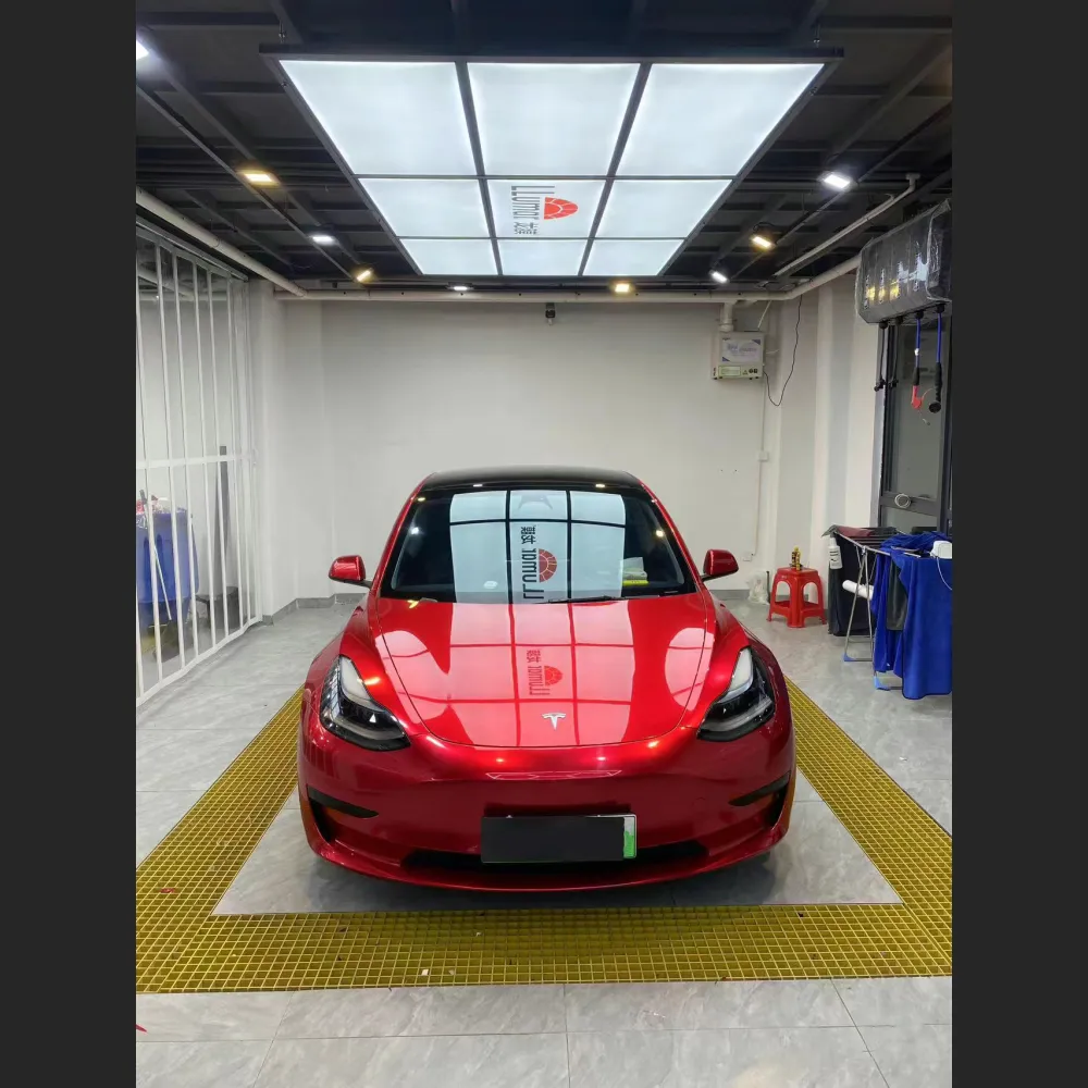 Best Gloss Dark Red Vinyl Wrap | Dark Red Metallic Vinyl Wraps