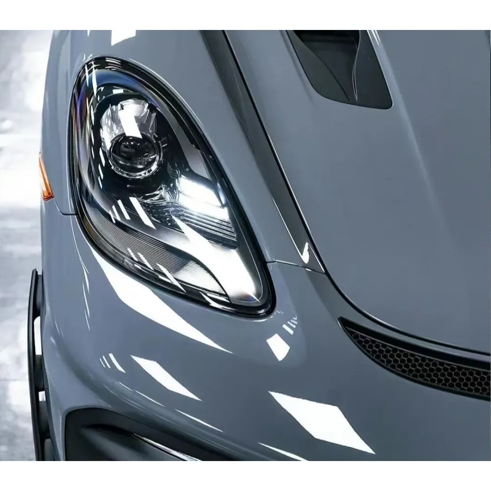 Gloss Arctic Grey Car Wrap | Arctic Grey Vinyl Wraps - ALUKOVINYL