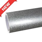 Gloss Diamond Silver Car Wrap | Metallic Diamond Silver Vinyl Wraps