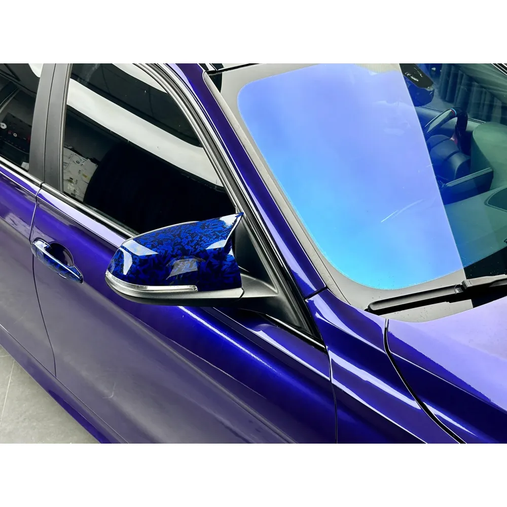 Gloss Royal Blue Vinyl wrap | Metallic Royal Blue Car Wraps - ALUKOVINYL