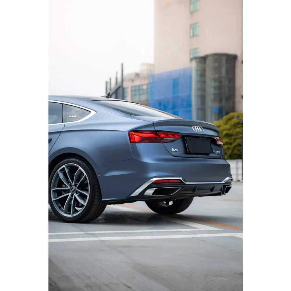 Matte Racing Blue Car Wrap | Metallic Racing Blue Vinyl Wraps - ALUKOVINYL