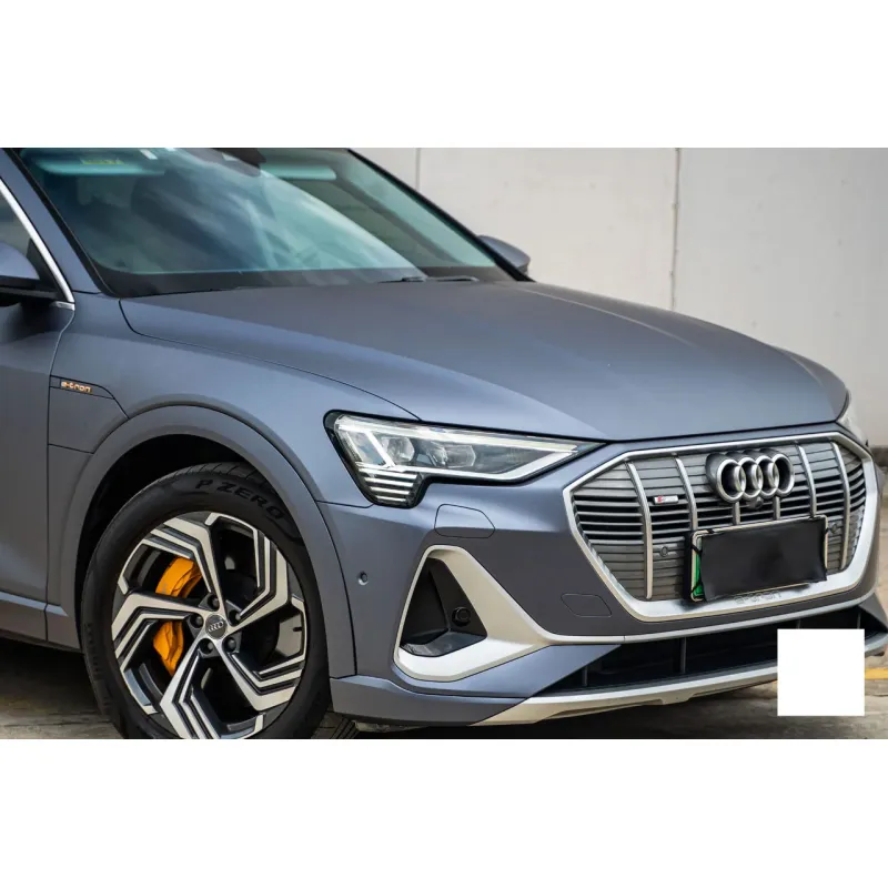 Matte Racing Blue Car Wrap | Metallic Racing Blue Vinyl Wraps - ALUKOVINYL