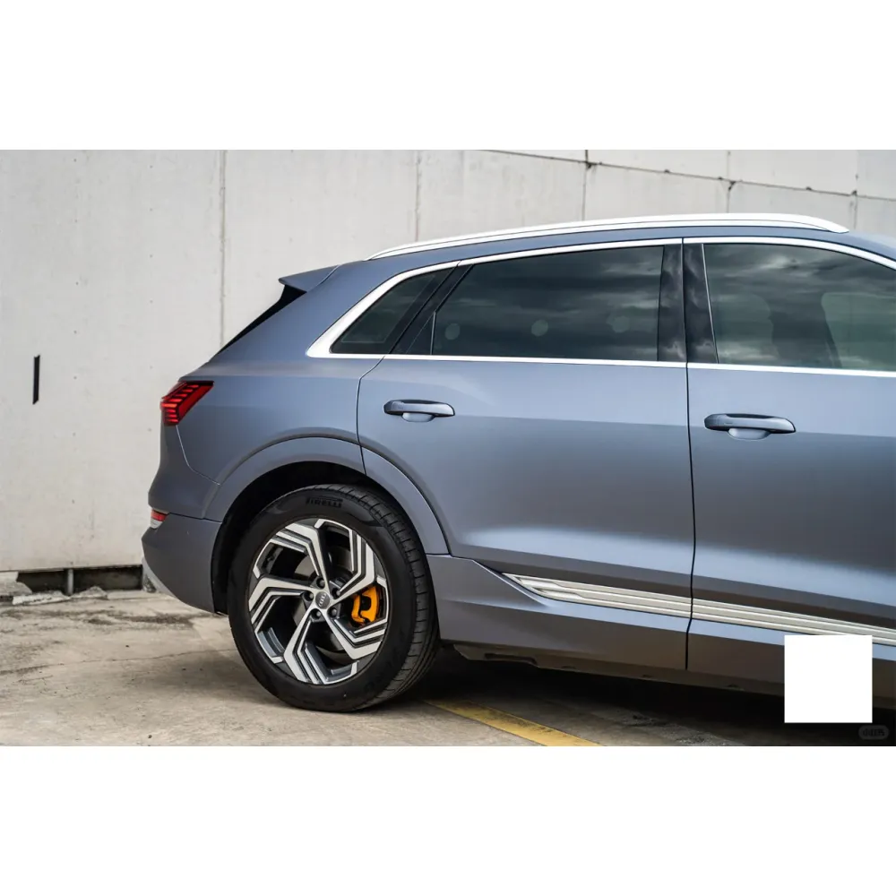 Matte Racing Blue Car Wrap | Metallic Racing Blue Vinyl Wraps - ALUKOVINYL