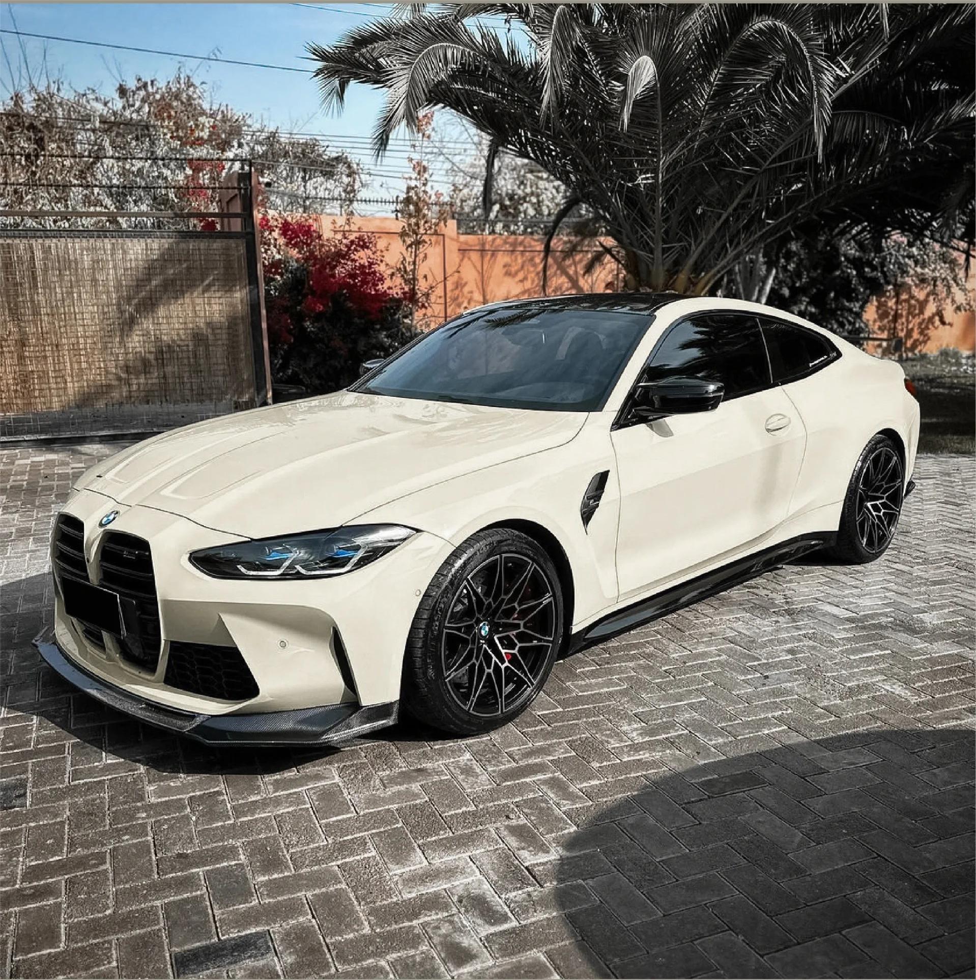 Best Gloss Pepper White Car Wrap | Pepper White Vinyl Wraps - ALUKOVINYL